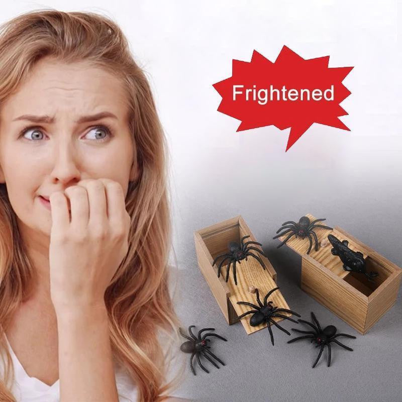 Funny Scare Box Prank Spider – Motizy